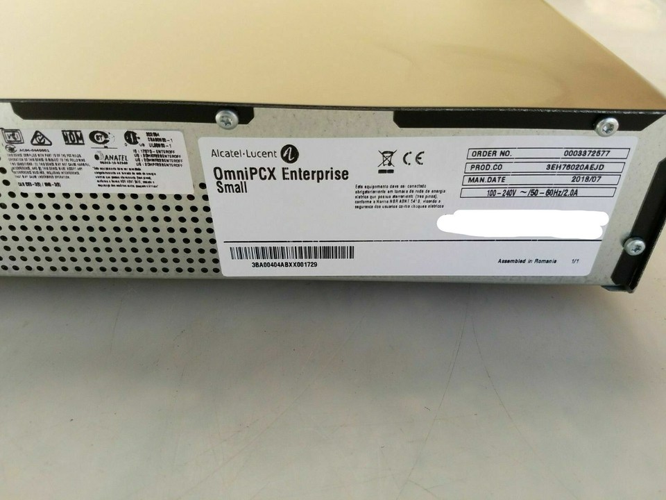 Alcatel Lucent OmniPCX Enterprice Small 3EH76020AEJD UR | eBay