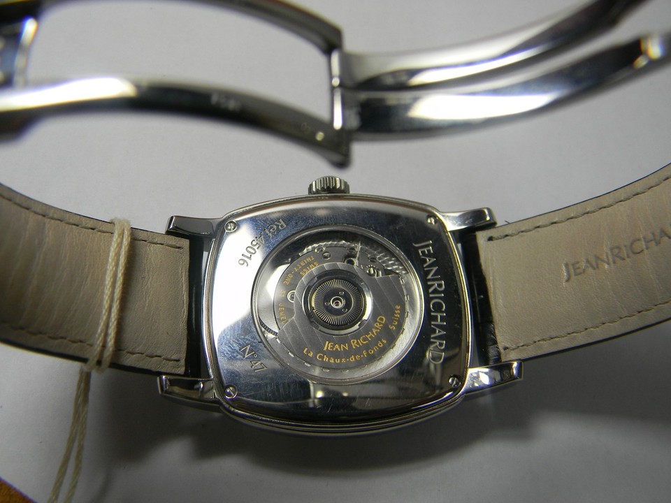 Jean Richard TV SCREEN SECONDE RETROGRADE Watch 45016-11-11A-61A | eBay