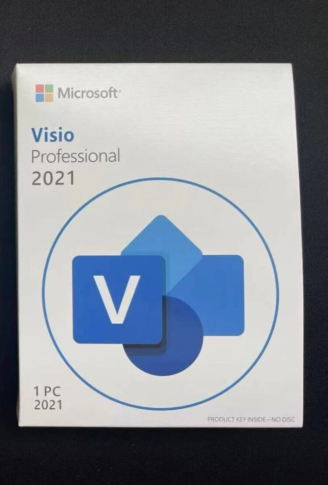 Microsoft Visio Professional 2021- USB Retail Package - Brand New ...