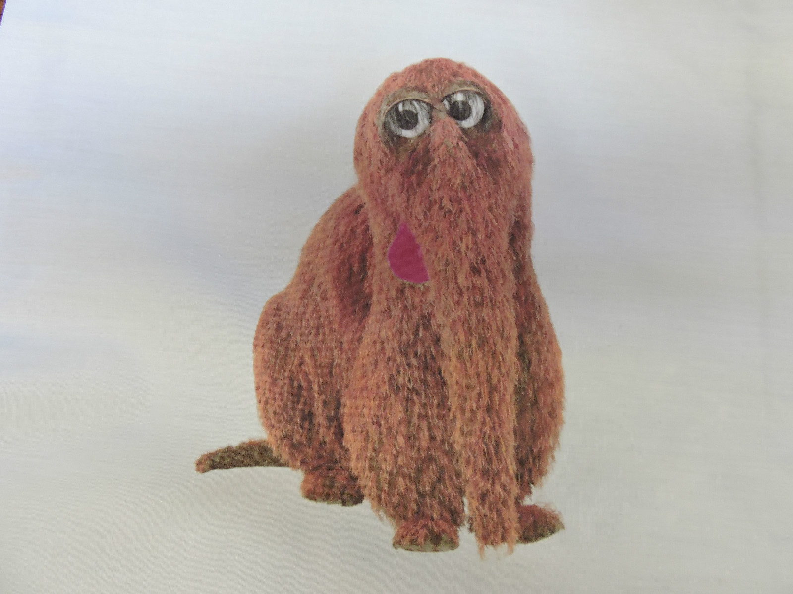 1 MR SNUFFLEUPAGUS SNIFFY SESAME STREET QUILT BLOCKSEWING KIDS BLANKET ...