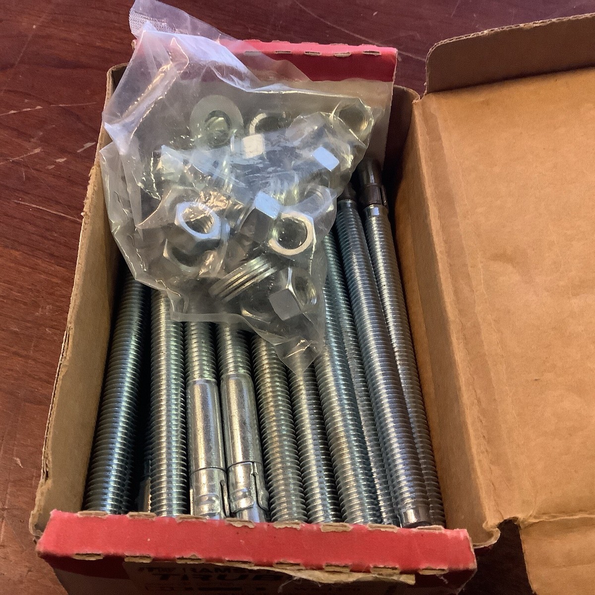 Structural Concrete Anchors Red Head 1/2" X 4-1/2" Trubolt Wedge ...