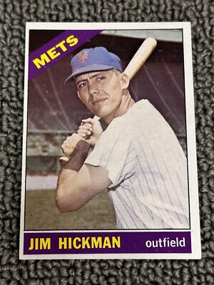 1966 Topps ~ Jim Hickman ~ 402 ~ Mets ~ Fill Your Set | eBay