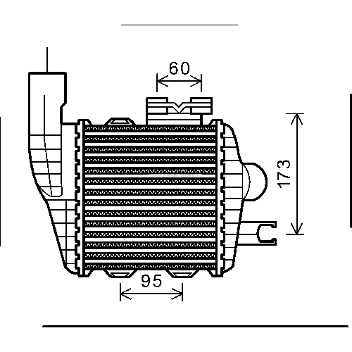 INTERCOOLER HYUNDAI TUCSON 2.0 CRDI - OE: 2827127250 / 282702725X ...