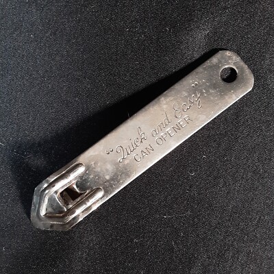 Vintage Quick and Easy Can Opener Vaughan Church Key Made in the USA | eBay