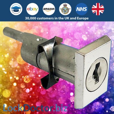 LockDoctor.Biz Desk Pedestal Lock Mastered (M18) with 2-Keys Range ...