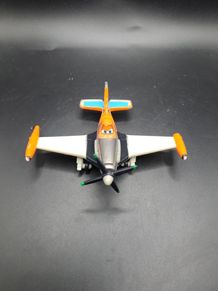 Disney Pixar Planes Cars SUPERCHARGED DUSTY #7 MATTEL 1:55 DIECAST FREE ...