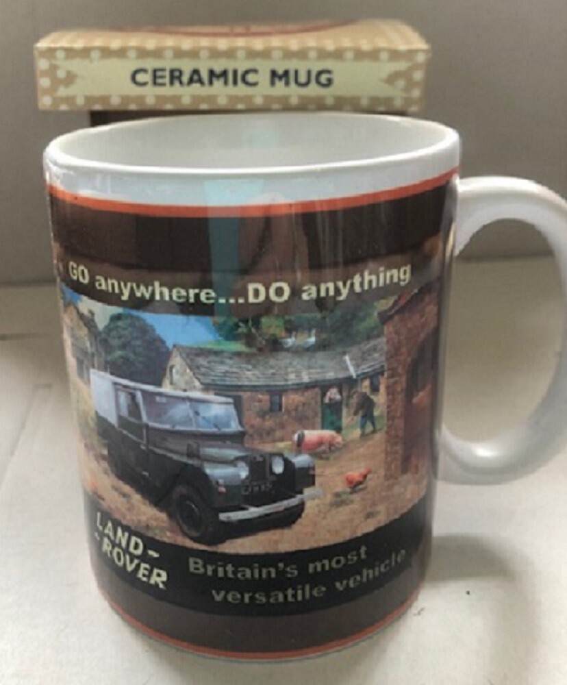 Classic Land Rover Retro Art Ceramic Mug in Gift Box Tea Coffee | eBay UK