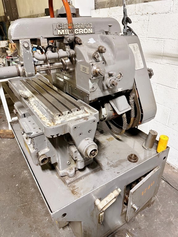 CINCINNATI #O-12 R/F HORIZONTAL MILL - Arbor Support - SEE VIDEO | eBay