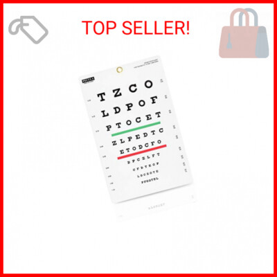 PECULA Eye Chart, Snellen Eye Chart, Wall Chart, Snellen Charts for Eye ...