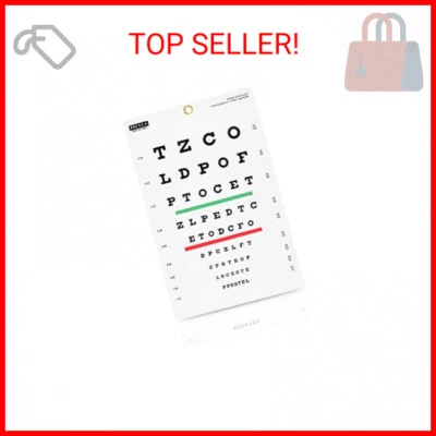 PECULA Eye Chart, Snellen Eye Chart, Wall | Grelly USA
