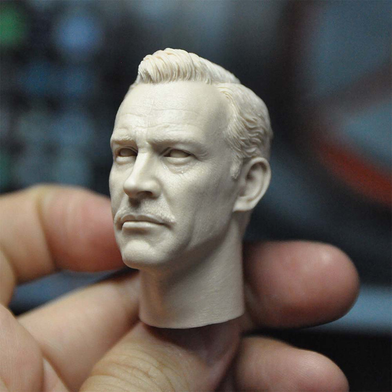1/6 Scale Secret Service Sean Connery Head Sculpt Unpainted Fit 12 ...