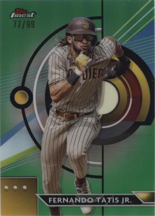 2023 Topps Finest - Fernando Tatís Jr. #50 Green Refractor /99 for sale ...