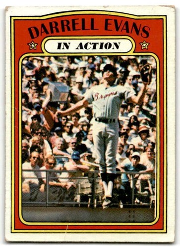 1972 Topps Darrell Evans #172 Atlanta Braves VG-EX | eBay