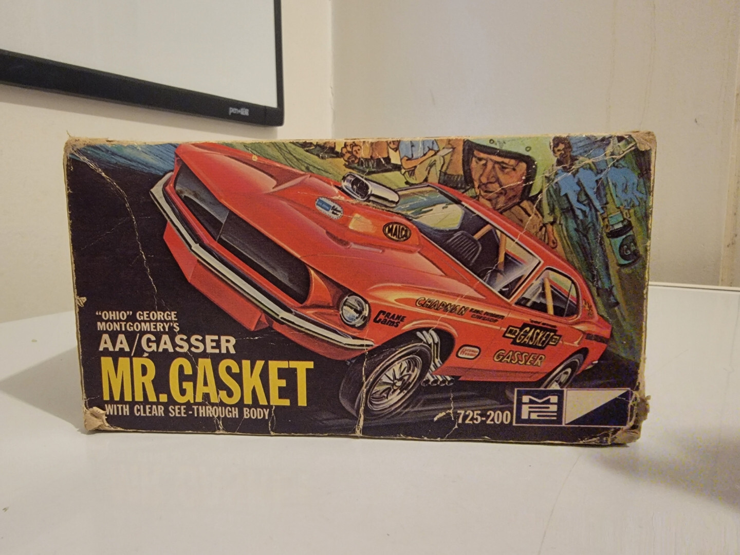 *Rare / Vintage* MPC "Ohio" George Montgomery's AA/Gasser Mr. Gasket ...