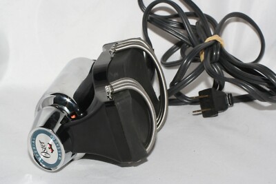 Vintage Oster Imperial Massager 2-speed chrome and black Serv. No. 138 ...
