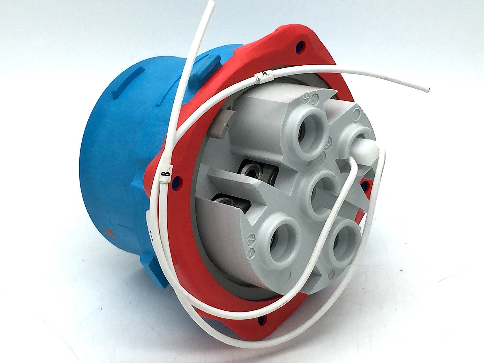 Marechal 3198013 172 DS 9 Appliance Inlet Poly Blue 400V 150A 50Hz 3P+E ...