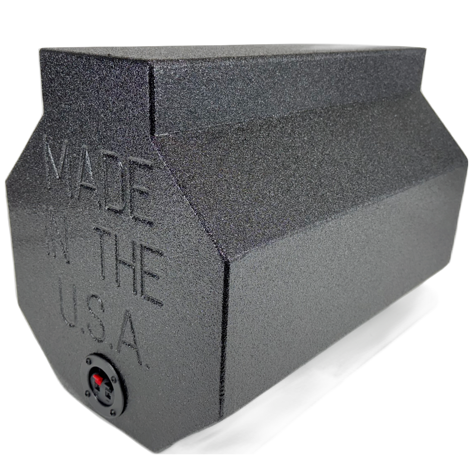 Single 1x12" Mega Bass VAZUKA Series Enclosure Subwoofer Box Ported | eBay