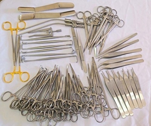 Steeliness Steel Plastic Surgery instruments kit 72 Pcs set. | eBay