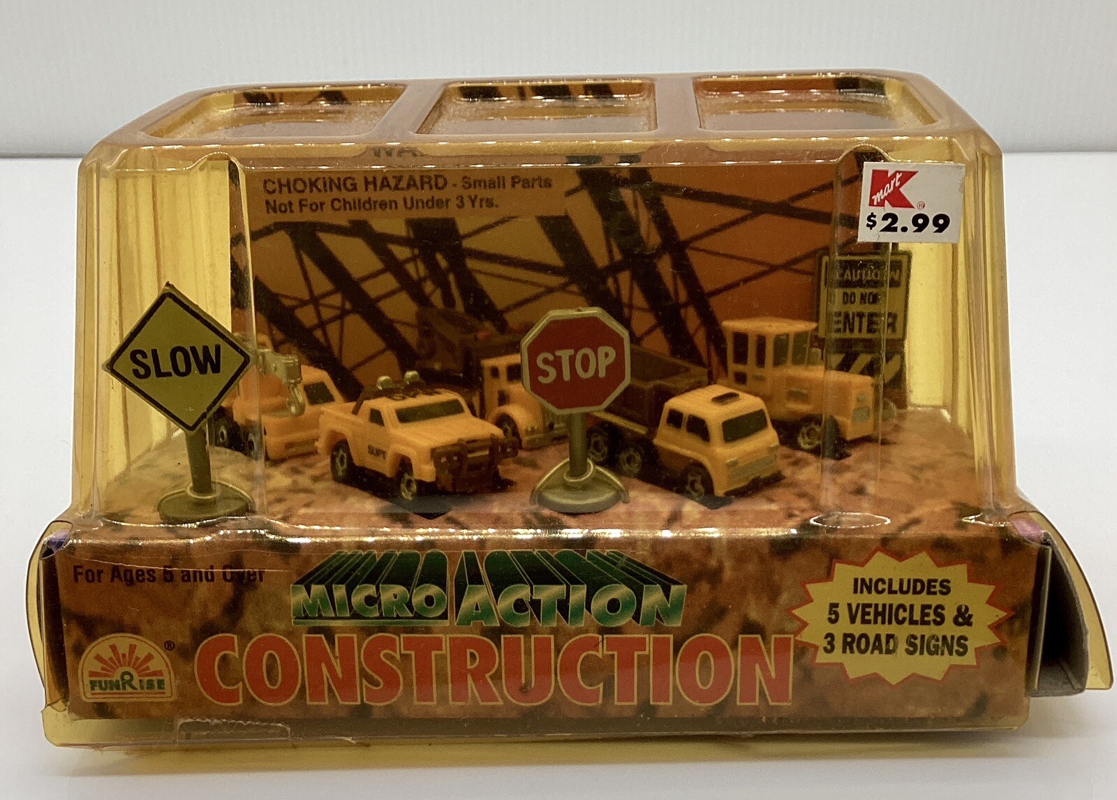 Vintage FunRise Micro Action Construction | eBay