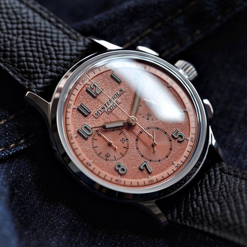 Mysterious Code Men's Time Watch Pilot Quartz Watch VK63 Three Window ...