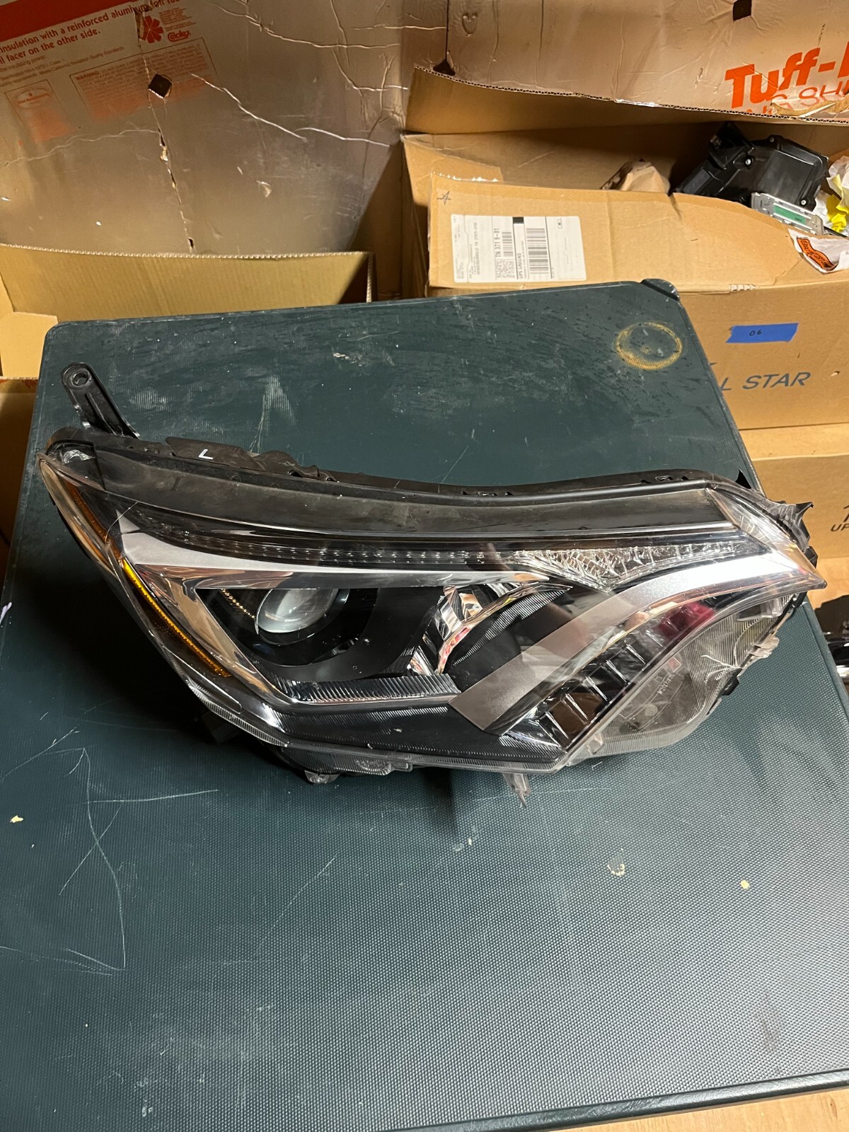 2016 2017 2018 TOYOTA RAV-4 PASSENGER RH HALOGEN HEADLIGHT OEM | eBay