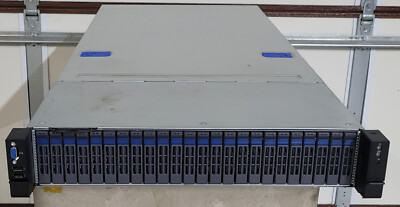 160-Core Foxconn Server w/2x Ampere 80-Core CPU,128GB,2U 24 NVME 2.5 ...