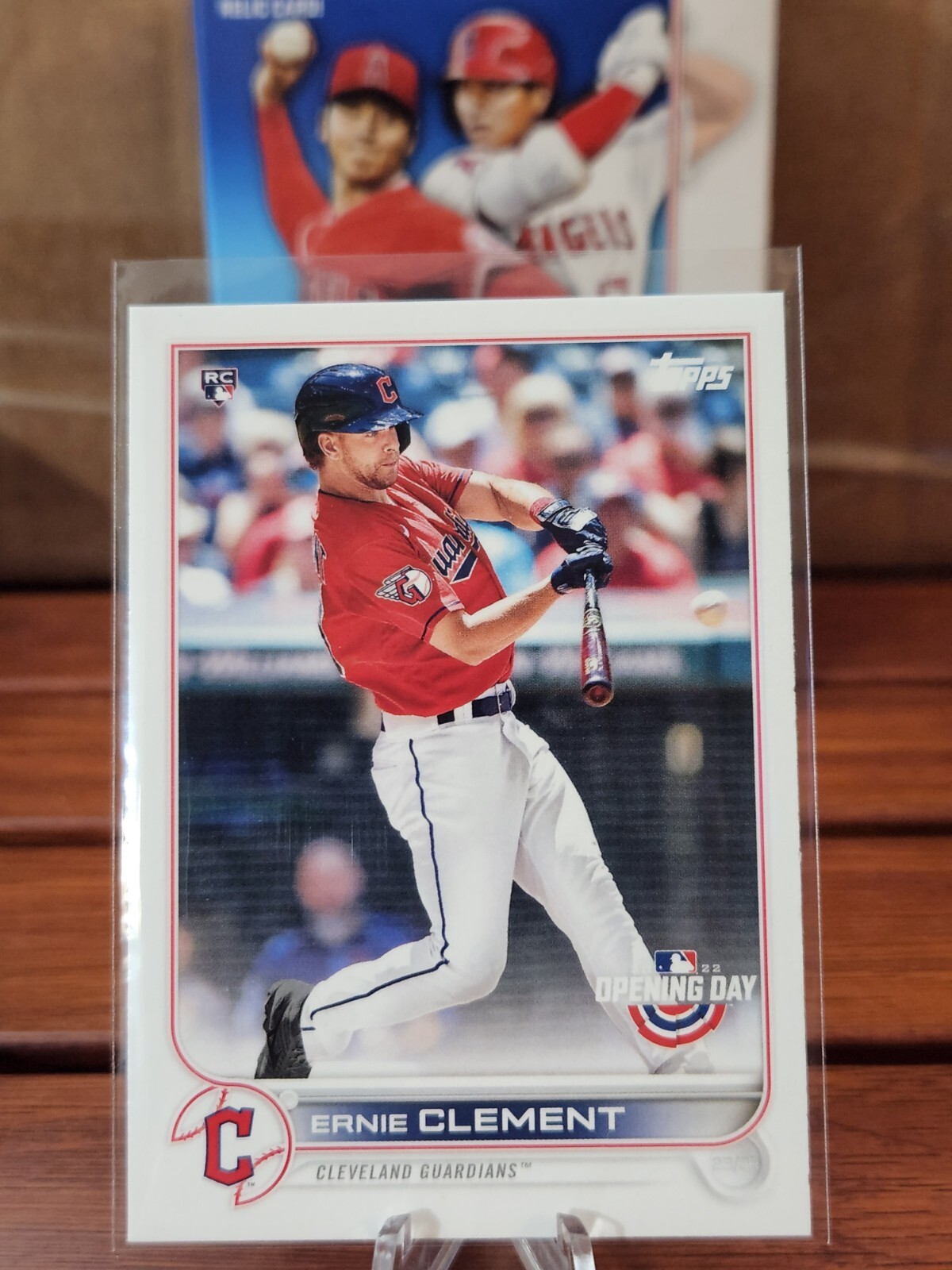 2022 Topps Series 1 Baseball Ernie Clement - Rookie Card - Cleveland ...