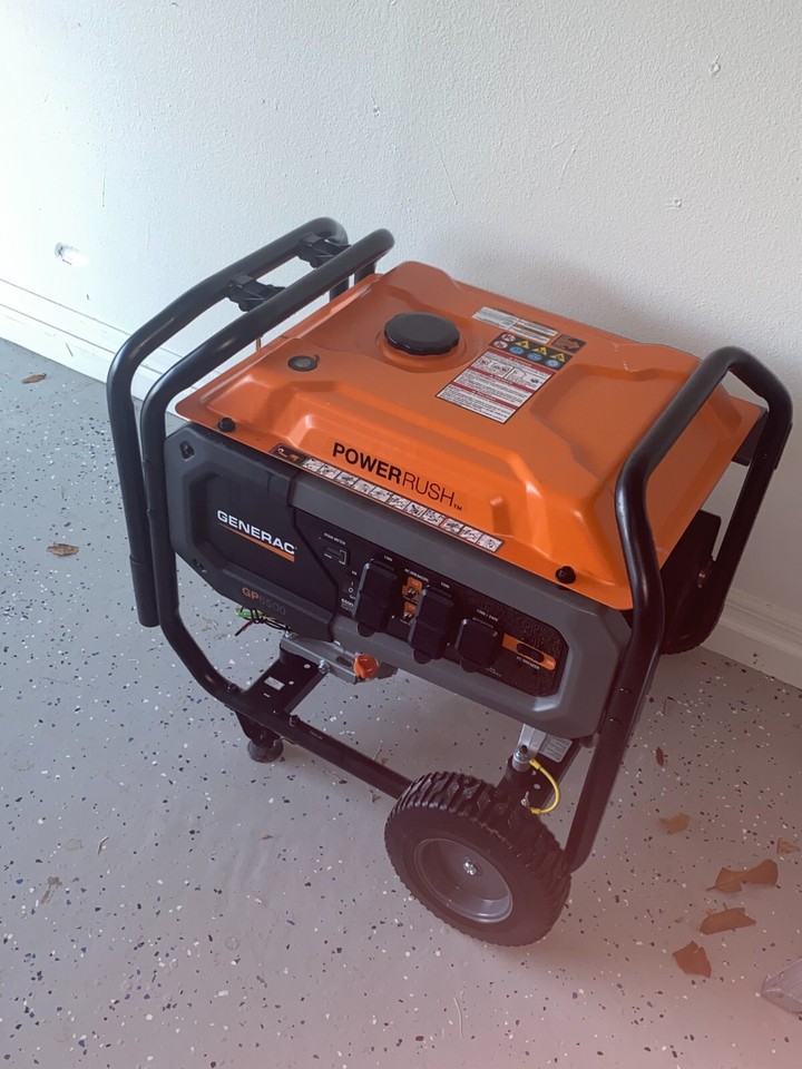 Generac 7672 6500W Portable Generator 696471073355| eBay