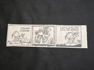 #D04 REDEYE by Gordon Bess Daily Strip May 31, 1977 | eBay