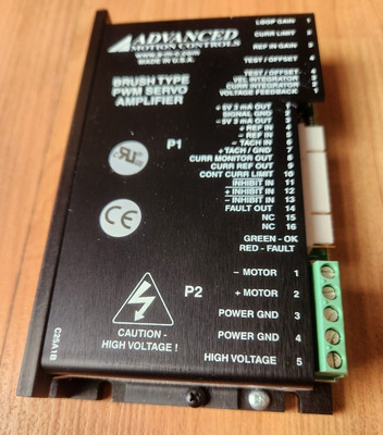 Servo Drives - Advanced Motion Controls Servo Amplifier