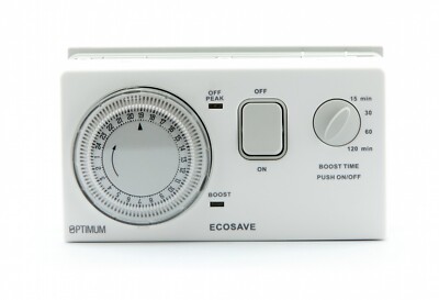 Ecosave Economy 7 Off Peak Immersion Storage Heater Time Switch Boost ...