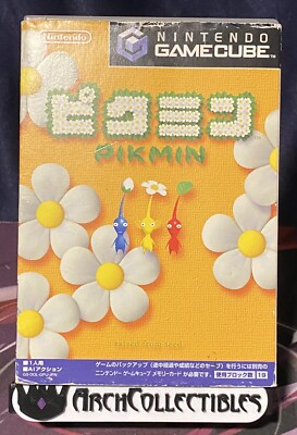 Pikmin Nintendo GameCube GC 2001 w/Sleeve Case And Manual Japanese | eBay