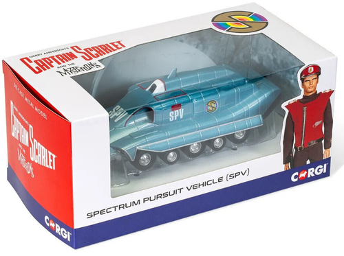 Corgi Captain Scarlet (Classic) -Spectrum Pursuit Vehicle (SPV) Die ...