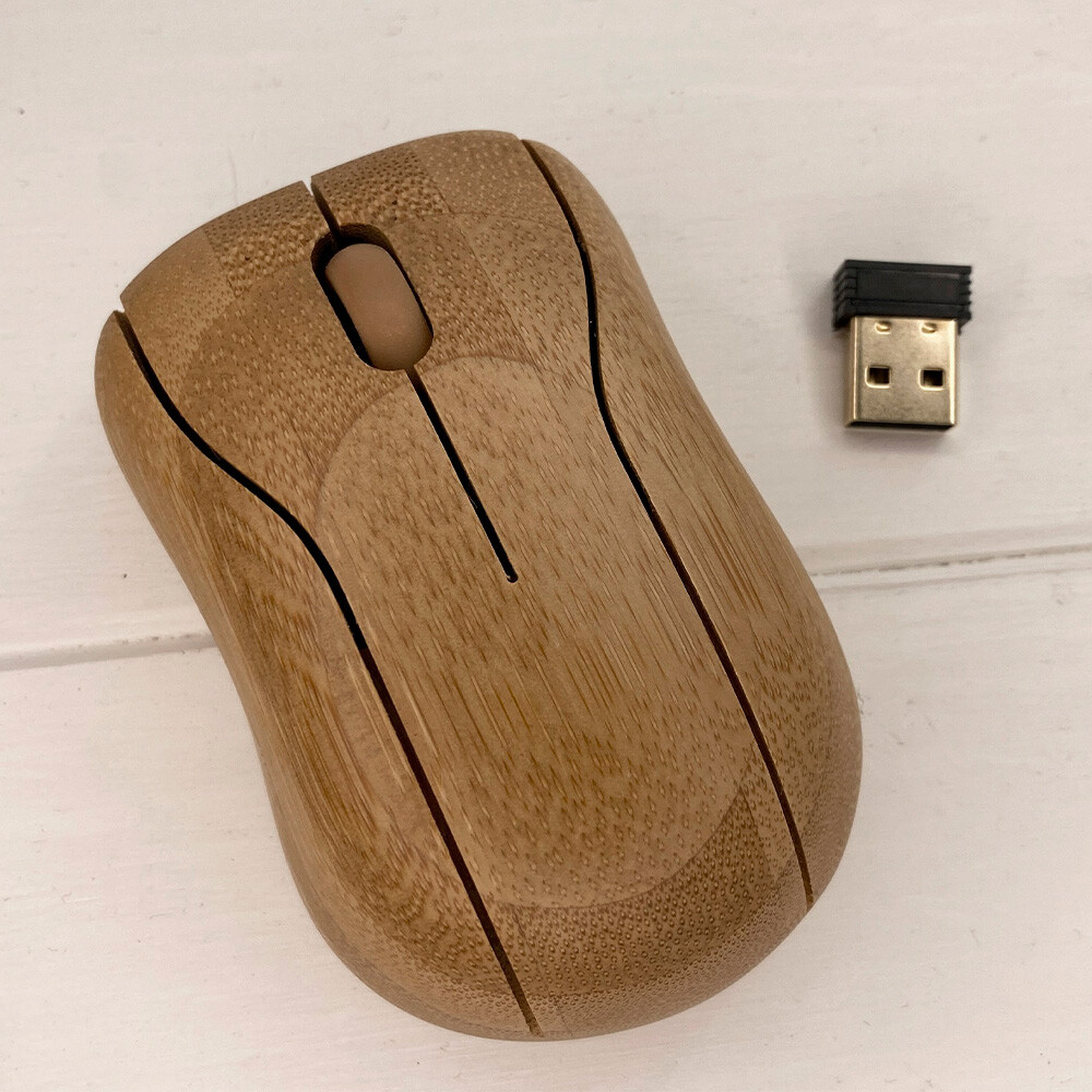 Wooden Mouse Wireless