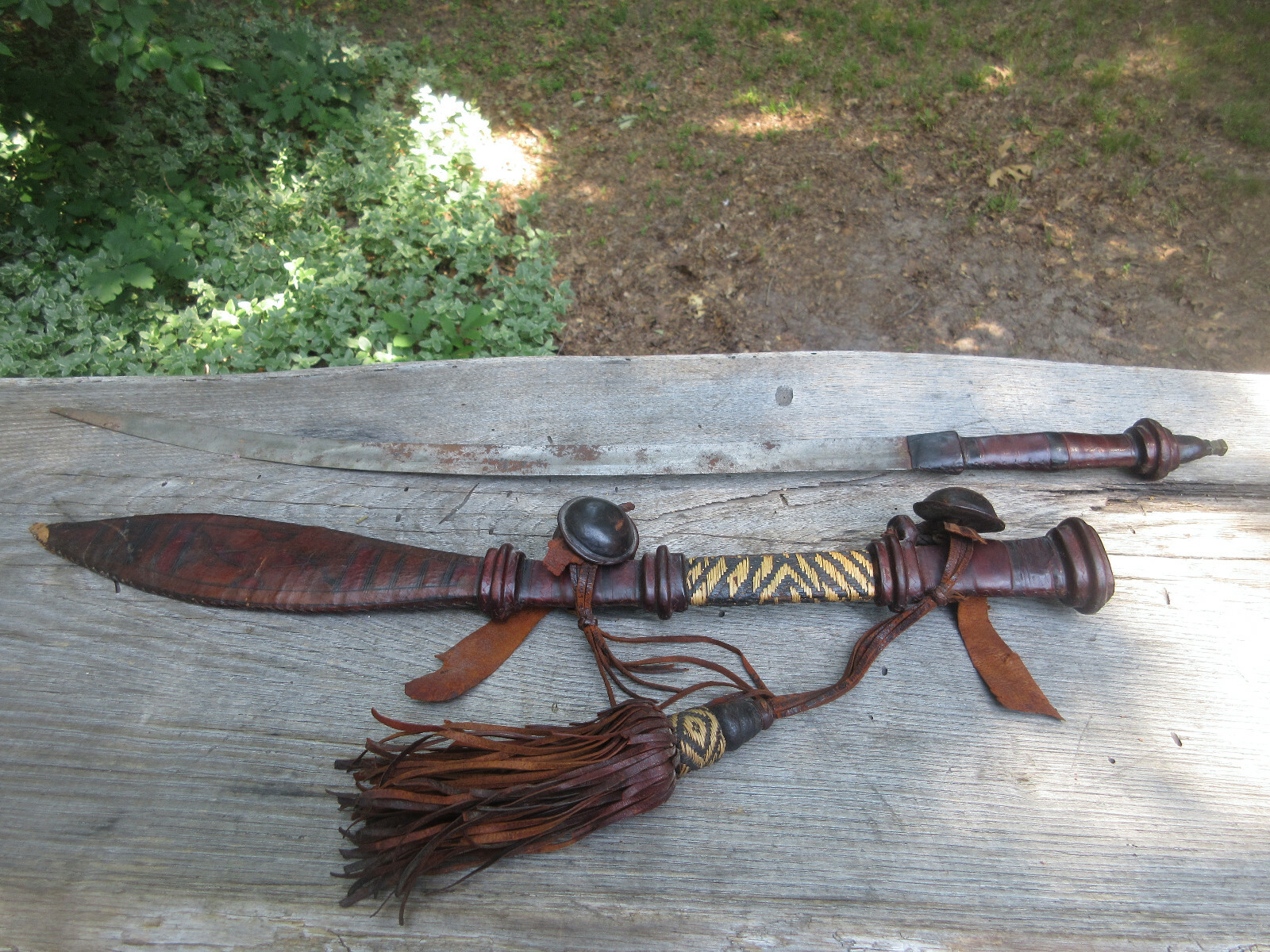 Antique Tribal Mali Mande Peoples Sword & Sheath "OR" Malinke Guinea ...