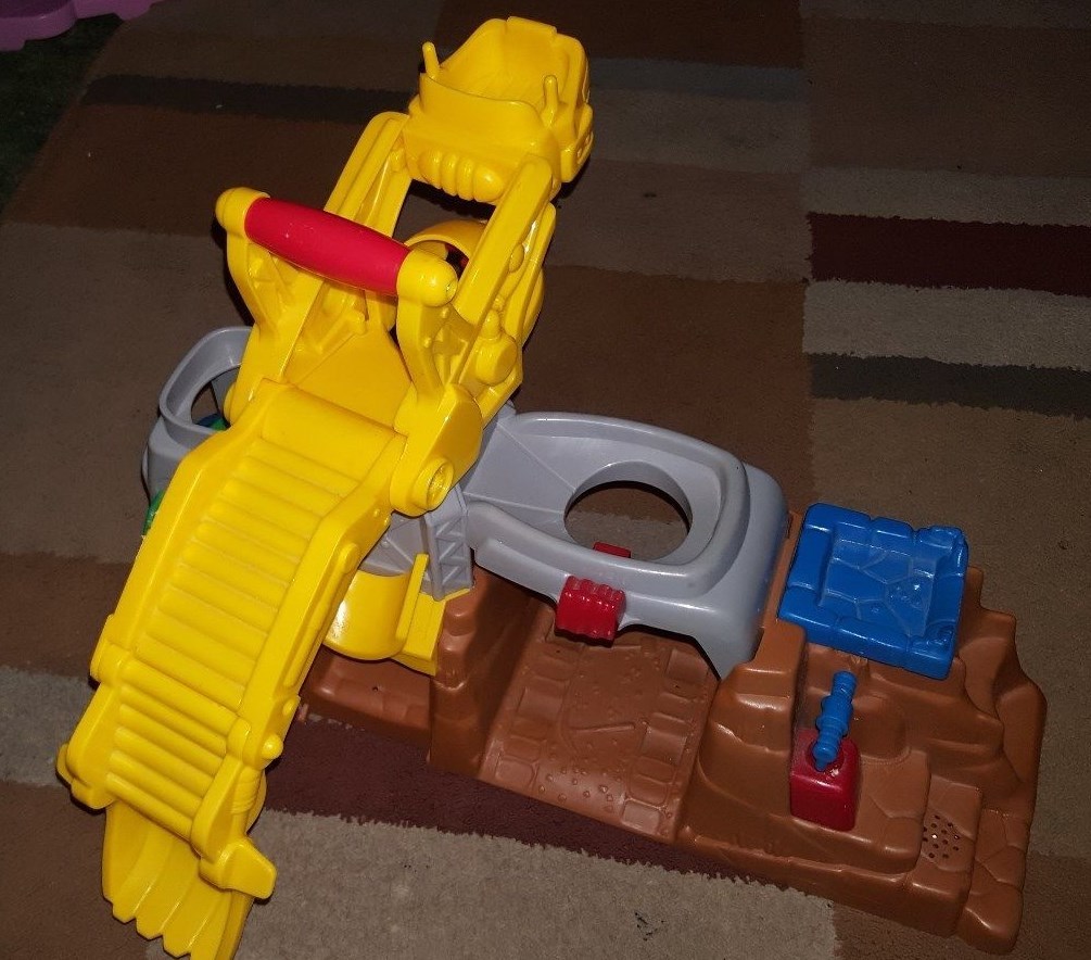 Fisher Price Little People Rock Quarry Boulder Worksite Construction ...