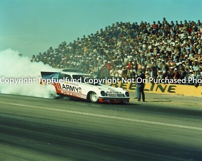 Don Snake Prudhomme Bee Line Drag Strip 8x10 NHRA Army funny car Color ...