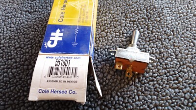 Cole Hersee 551801 Switch Toggle Spst Momentary | eBay