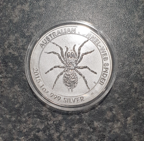 2015 Australian Funnel Web Spider Perth Mint 1 oz Silver Coin | eBay ...