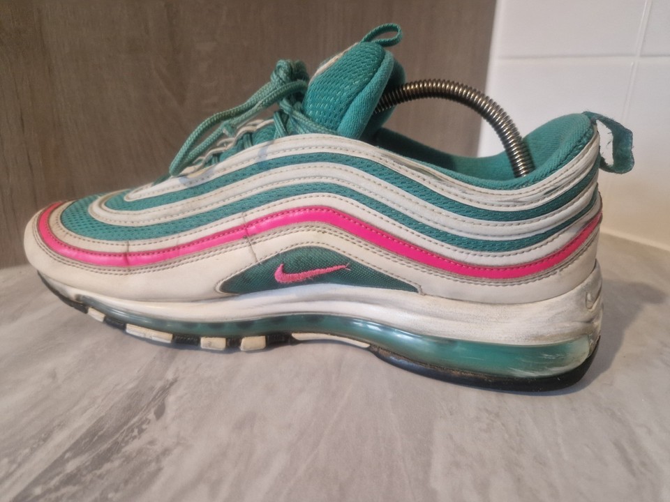 Nike Air Max 97 South Beach 2017 Release UK10/US11 Gc Pink Green ...