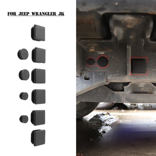10PCS Car Chassis Waterproof Rubber Stopper Plugs for 2007-2017 Jeep ...