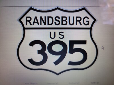 Randsburg US Route 395 California Sticker 200 pack of 3" | 200 total | eBay