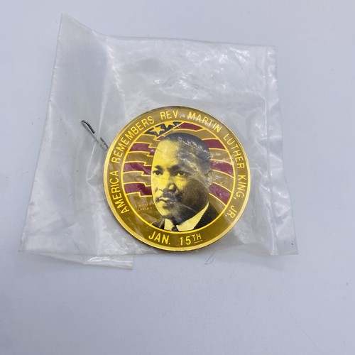 Dr. Martin Luther King Jr. MLK DAY January 15 Political Button Pin ...