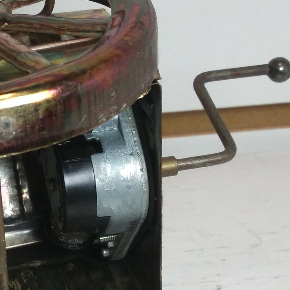 Vitg Berkeley Designs Music Box Jalopy Metal Automobile Car King of the ...