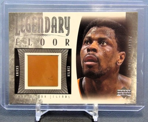 Patrick Ewing Knicks 2000-01 Upper Deck NBA Legends Legendary Floor ...