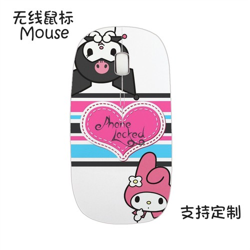 Cartoon Kuromi USB Wireless Mouse Computer Notebook PC Laptop Mouse ...