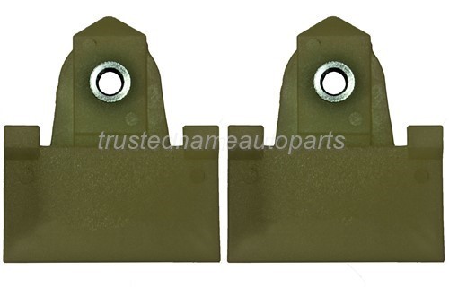 Door Window Sash Channel Guide Glass Retainer Clips Kit 2pcs Front or ...