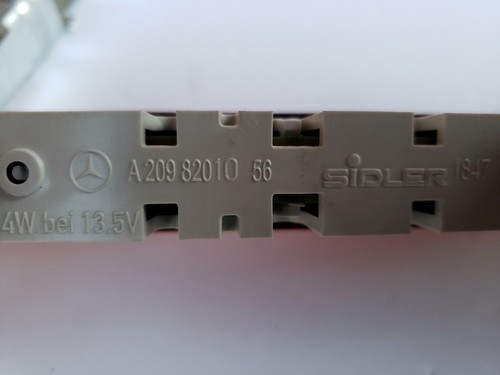 MERCEDES BENZ 04-09 CLK CLASS TRUNK LID 3RD THIRD BRAKE LIGHT LAMP ...