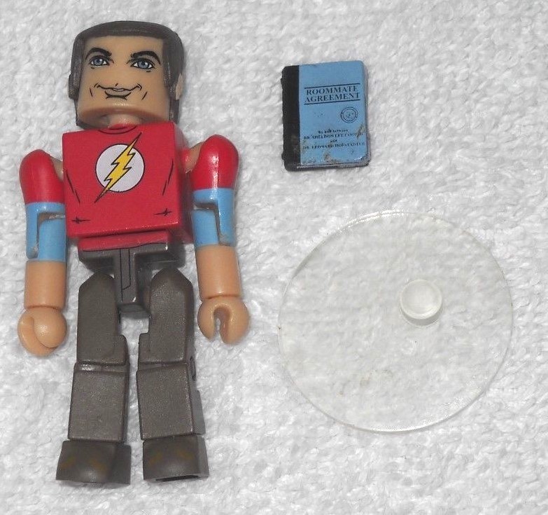Sheldon Cooper (Flash) - Big Bang Theory (MiniMates) - 100% complete | eBay