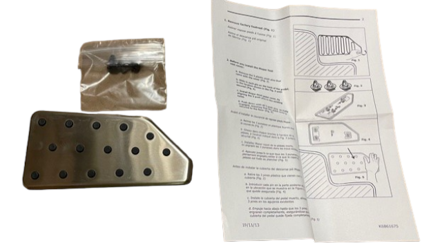 Fits Chrysler Part # 82213679 Accelerate/Brake Pedal Kit for sale ...